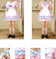 Pink Cat Maid Puff Dress Set